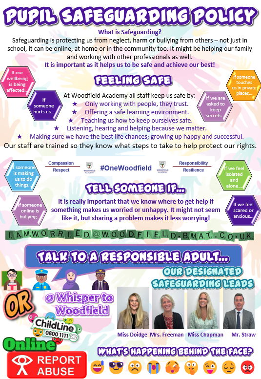 Safeguarding | Woodfield Academy